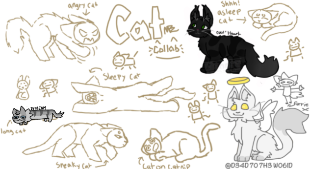 Cat Collab - ibisPaint