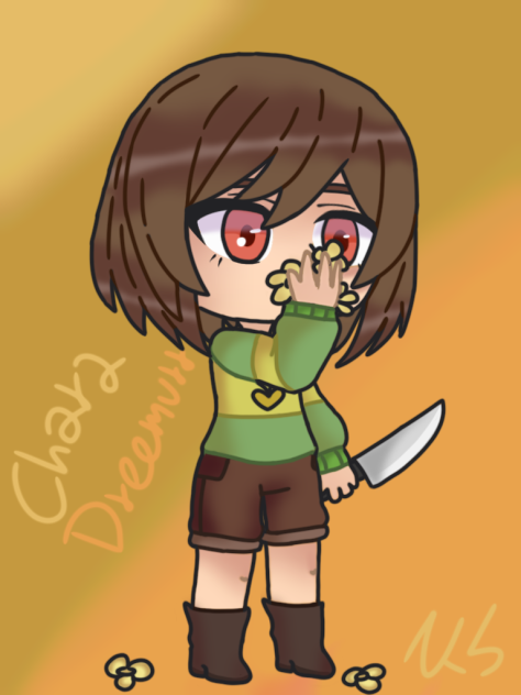 gacha edit Chara Dreemurr - ibisPaint