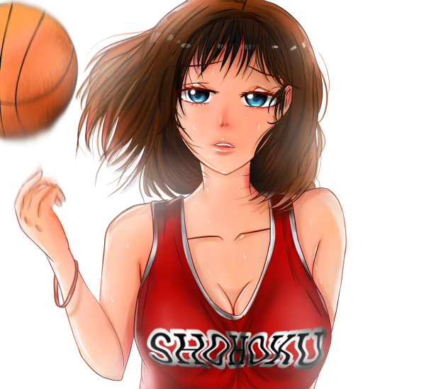 haruko from slam dunk - ibisPaint