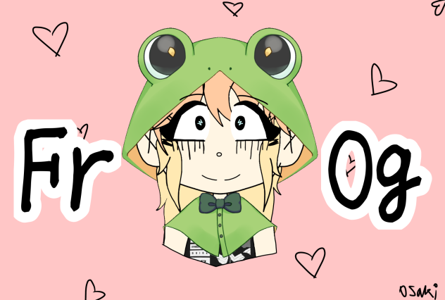 Frog gurl - ibisPaint