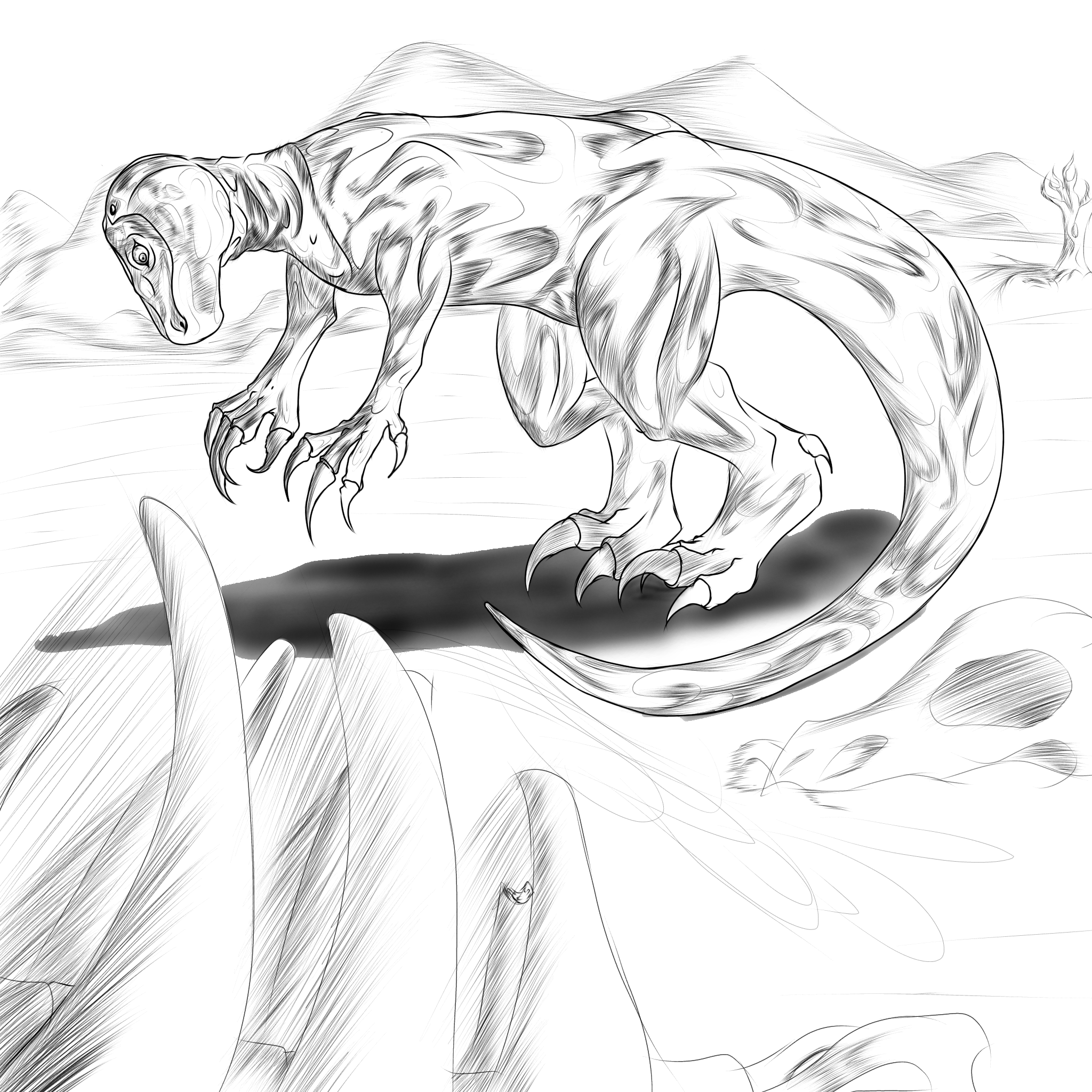 Burning survive the last of it kind - ibisPaint