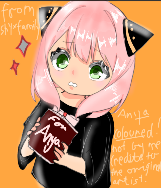 Anya coloured - ibisPaint