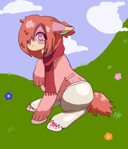 Mitsuba as a pony - ibisPaint