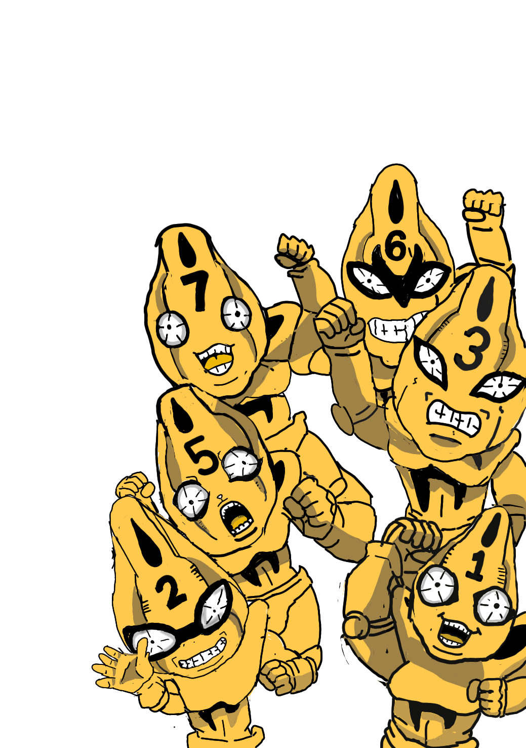 Six Pistols Jojo - ibisPaint