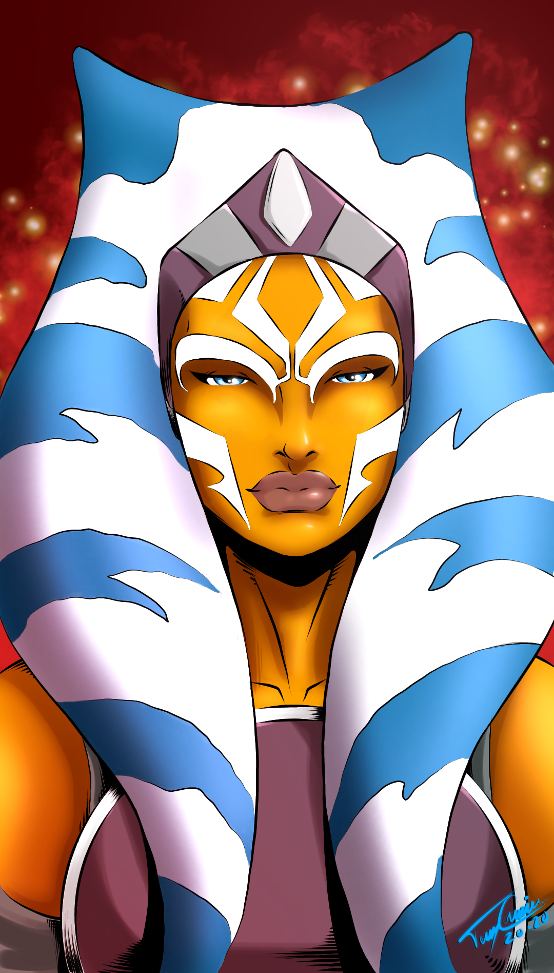 Ahsoka Tano - ibisPaint