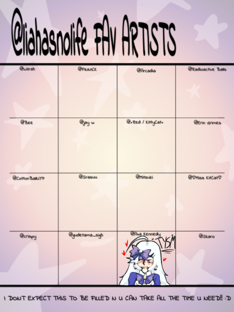 Liahasnolife's fav artist - ibisPaint