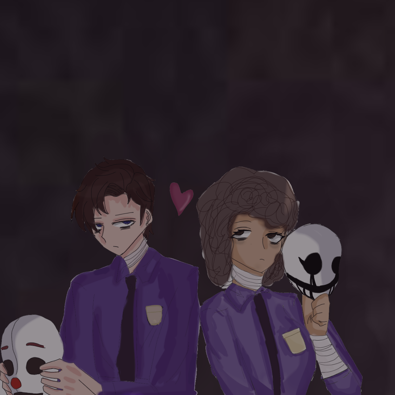 Michael Afton x oc - ibisPaint