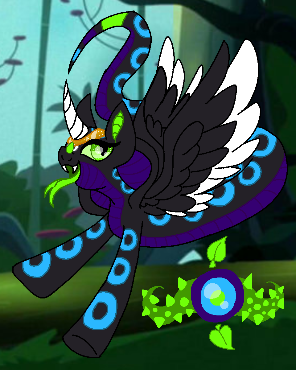 Tina na selva(ou floresta ) - ibisPaint