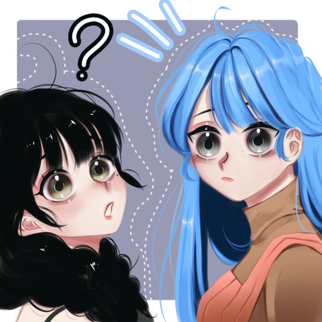 old Maggie meets new maggie - ibisPaint