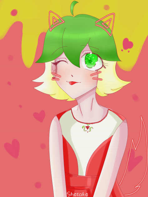 Raspberry Cat - ibisPaint