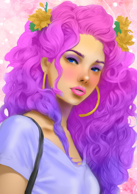 cute girl - ibisPaint