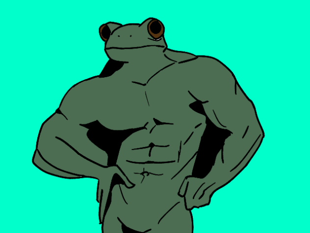 buff frog - ibisPaint