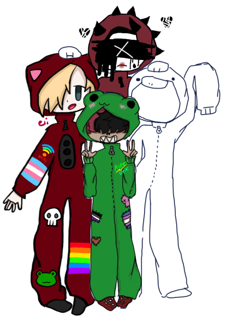 OH MY GOD FROG PJS (COLLAB) - ibisPaint
