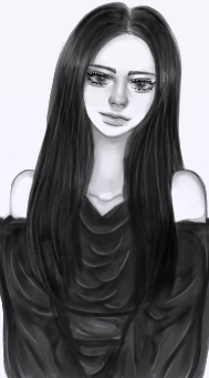 First time On GrayScale - ibisPaint
