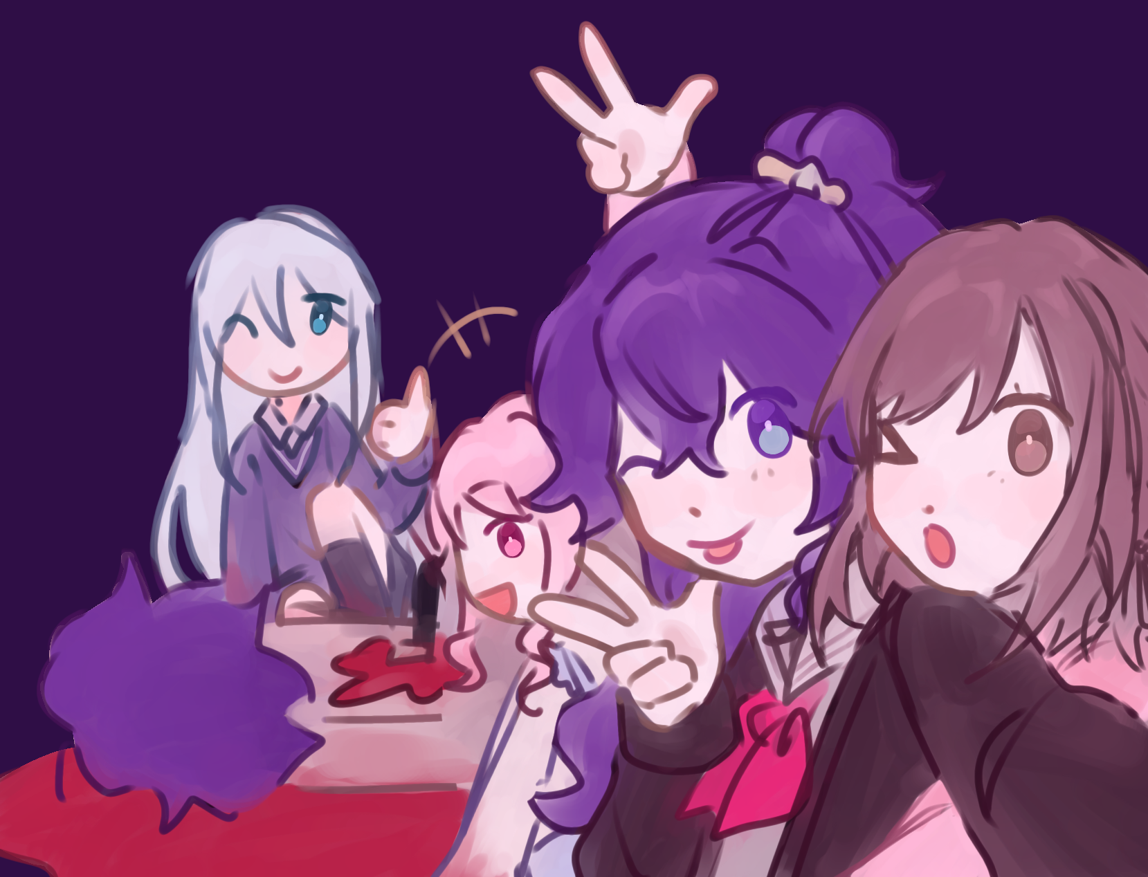 kill mafuyus mom - ibisPaint