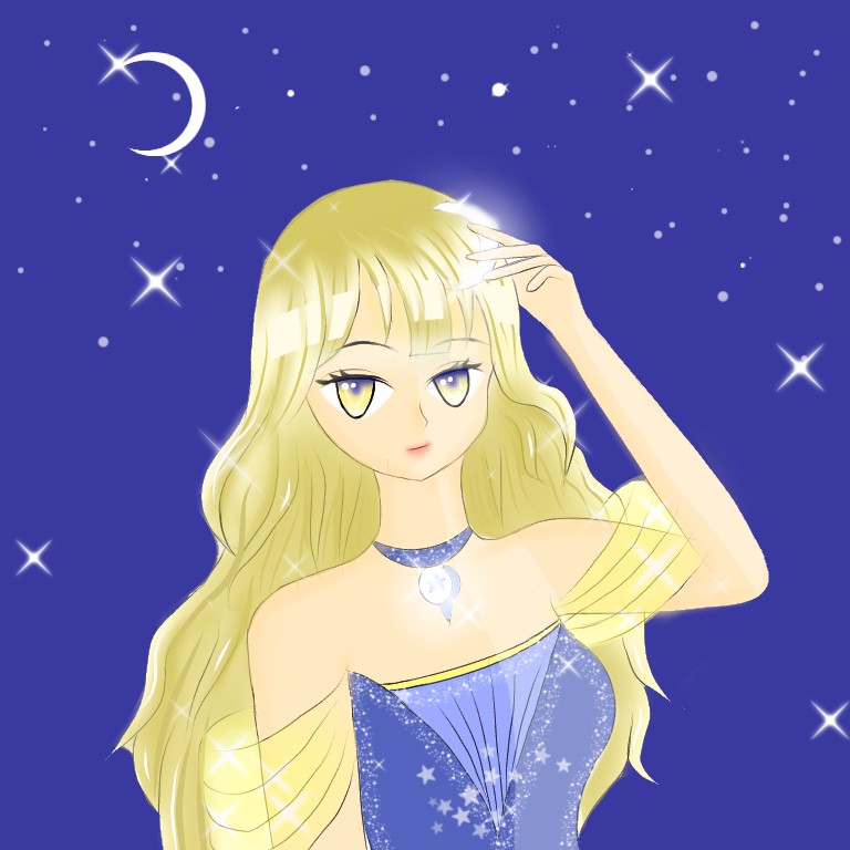 star or moon - ibisPaint
