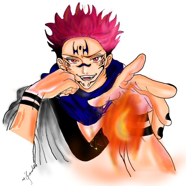 Itadori Sukuna - ibisPaint