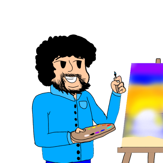 Bob Ross - ibisPaint