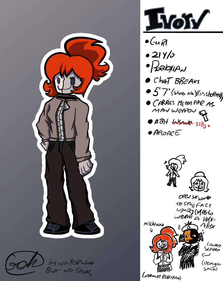 ivory character sheet - ibisPaint