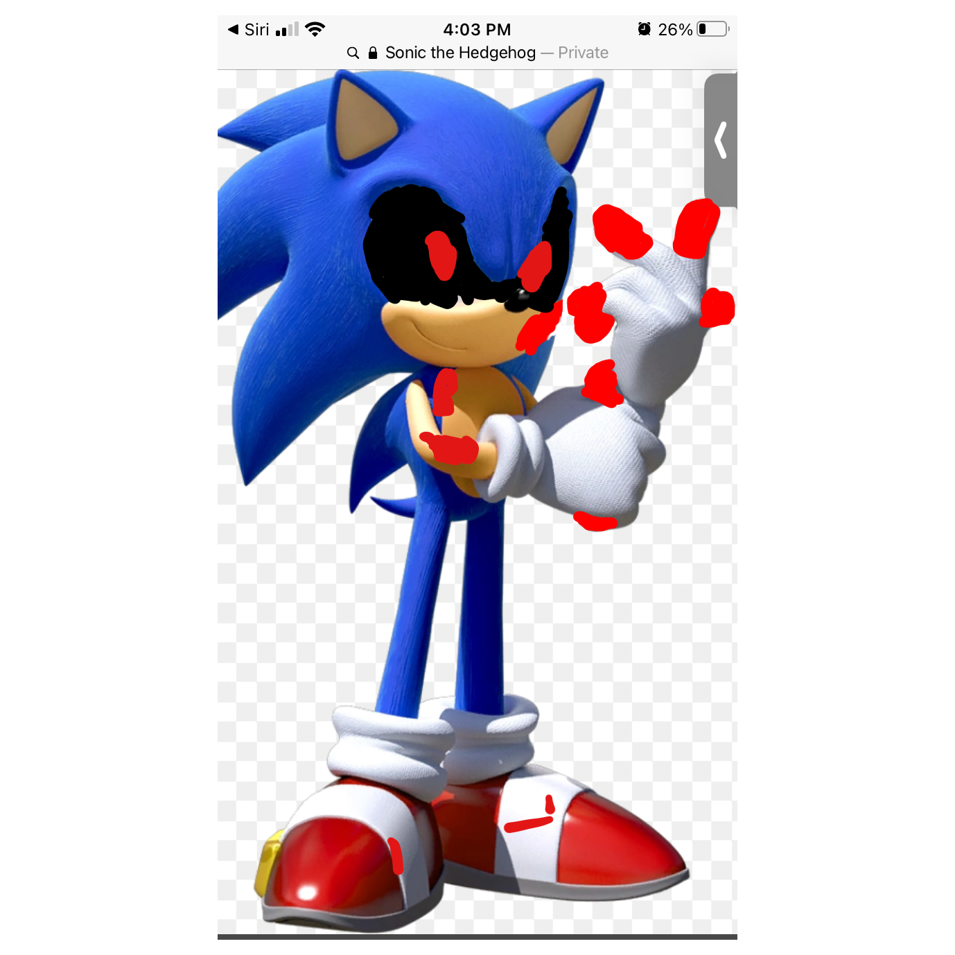 Sonic.EXE - ibisPaint