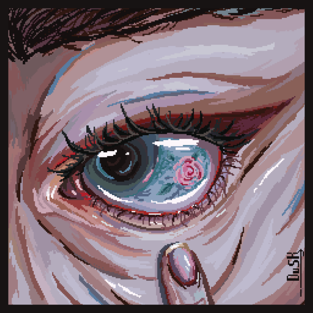 Pixel eye - ibisPaint