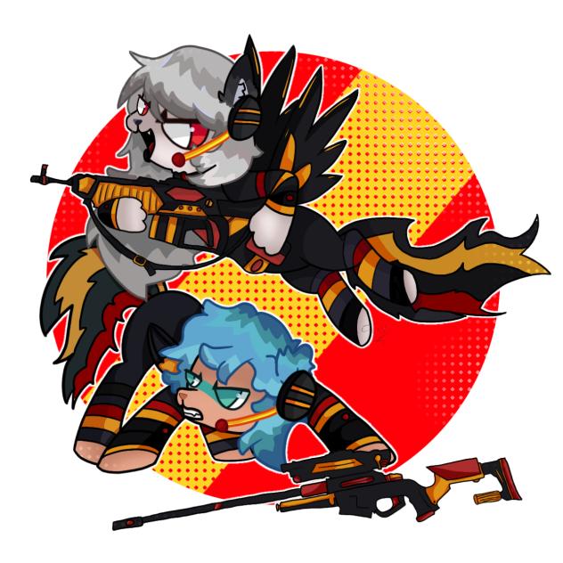 Sniper drawing - ibisPaint