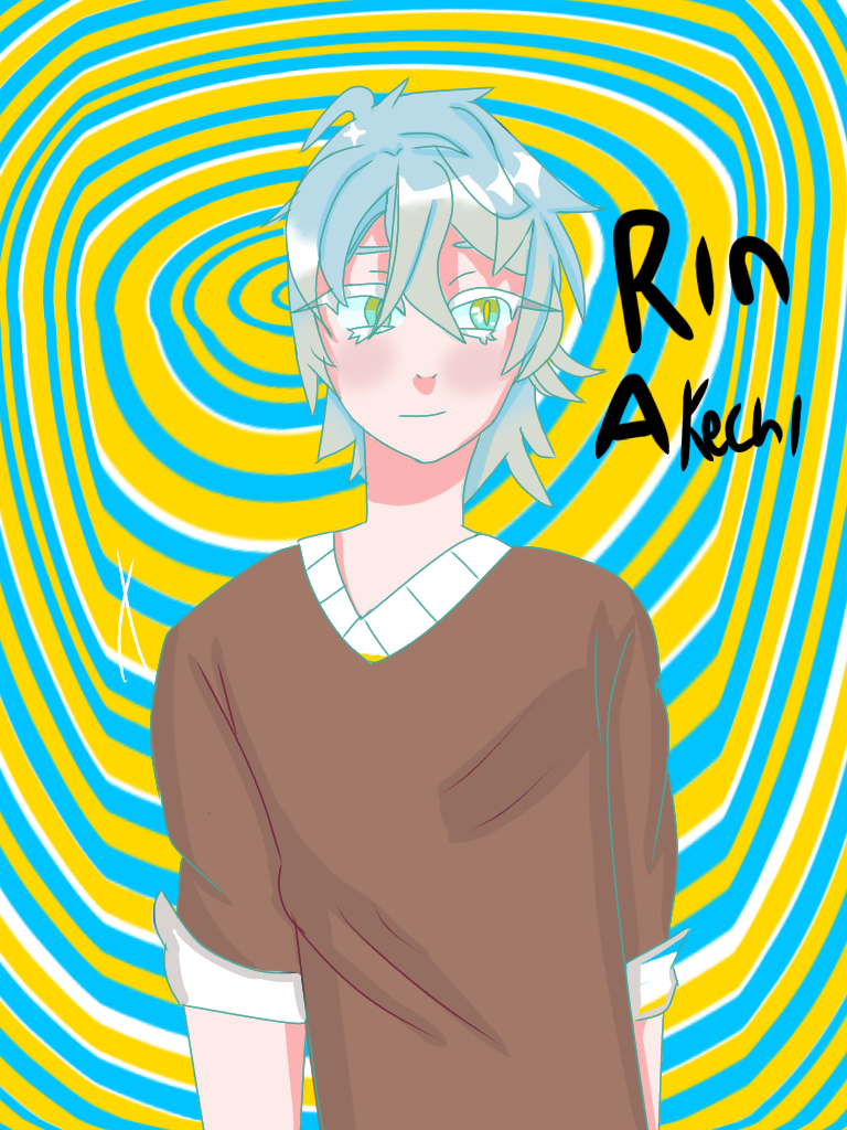 my oc, rin akechi - ibisPaint