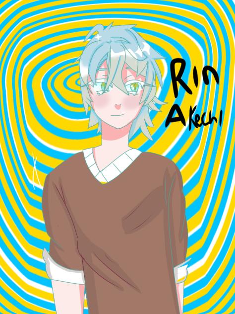 my oc, rin akechi - ibisPaint