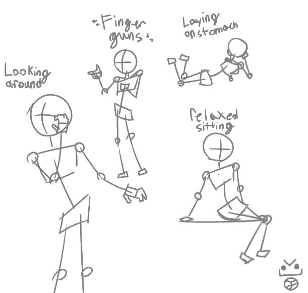 Body pose bases - ibisPaint