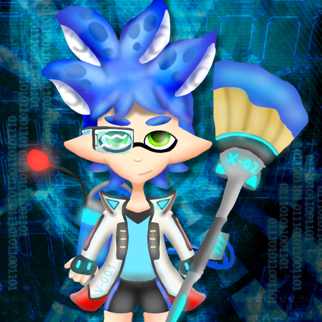 zero the squid of tomorrow - ibisPaint