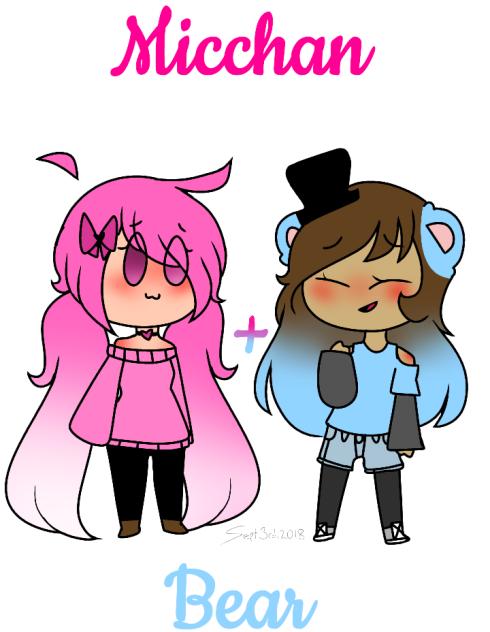 Micchan + Bear - ibisPaint