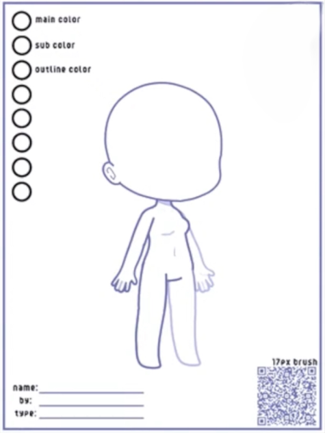 Body sheet not mine - ibisPaint