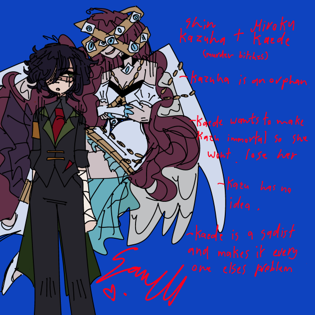 Ocs I made w my sister pt.1 - ibisPaint