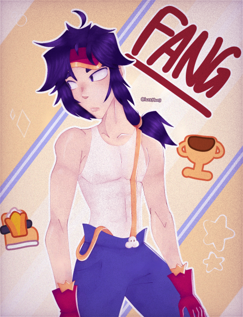 Fang (Brawl stars) - ibisPaint