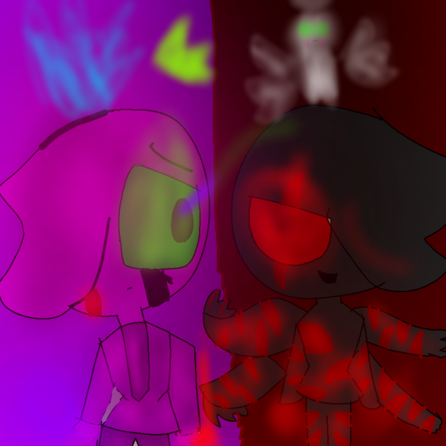 globby and dark globby - ibisPaint