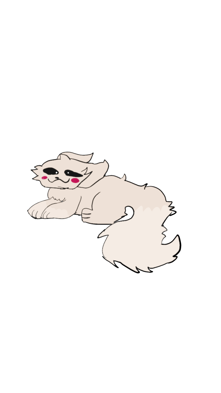 Floof cat - ibisPaint