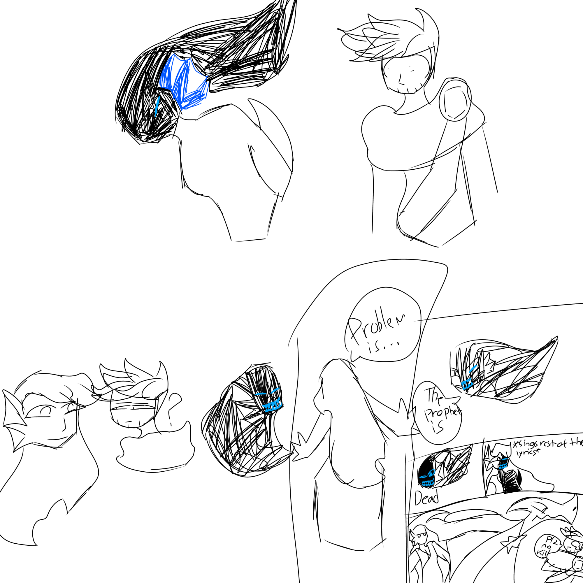 Problem is the prophet is dead. - ibisPaint