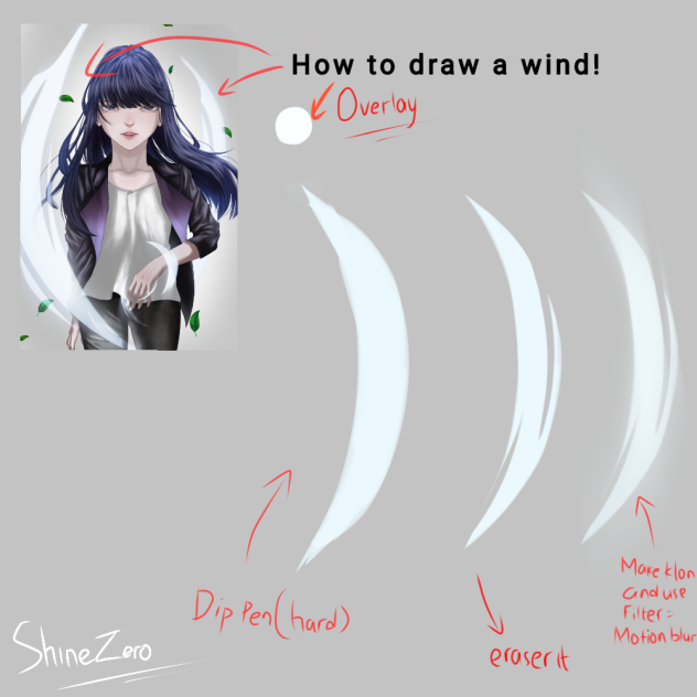 how to draw wind - ibisPaint