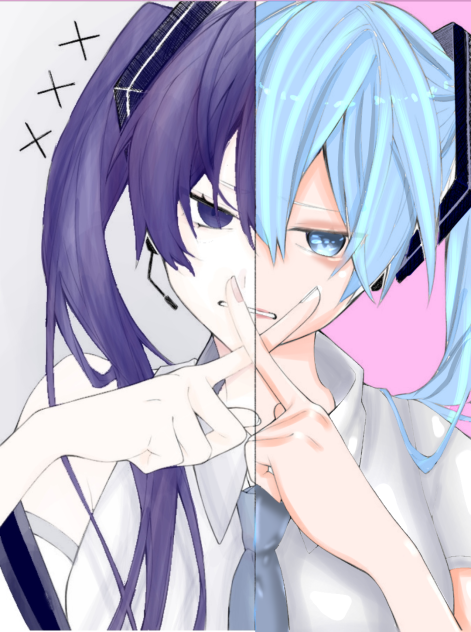 I'm on the right - ibisPaint