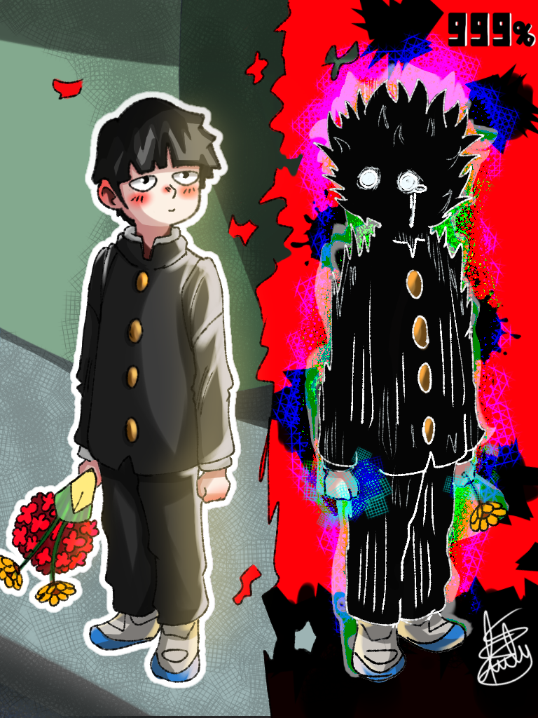 mob psycho 100 - ibisPaint