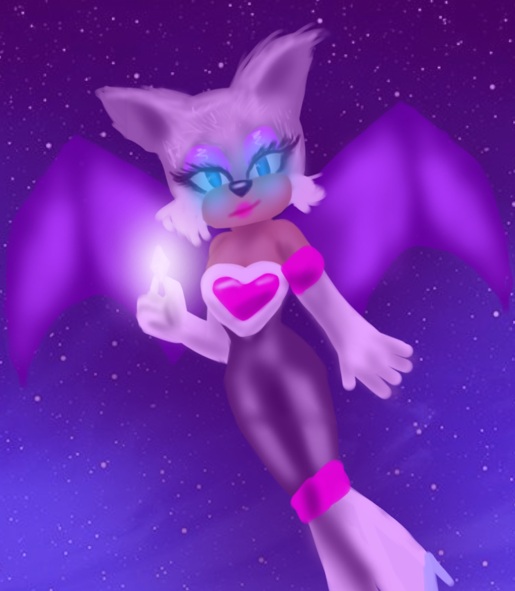 Rouge the bat 2 - ibisPaint