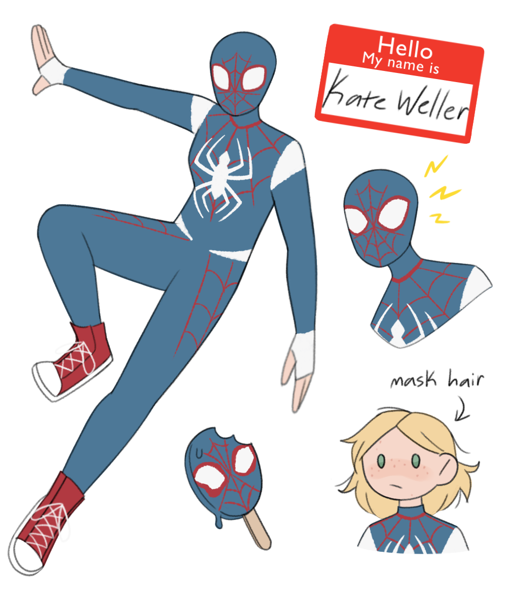 Spidersona doodles - ibisPaint