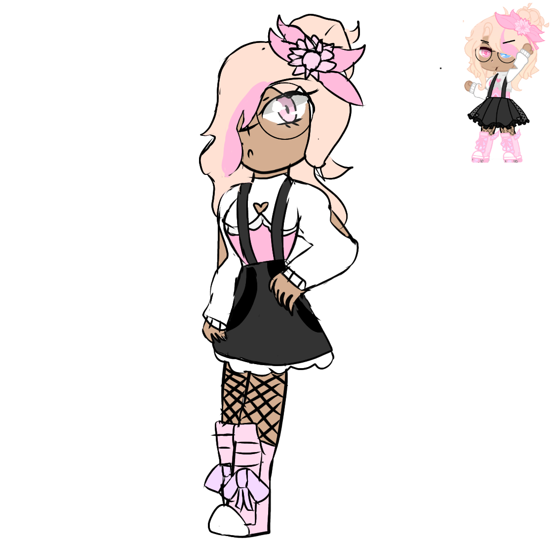 drawing my oc - ibisPaint