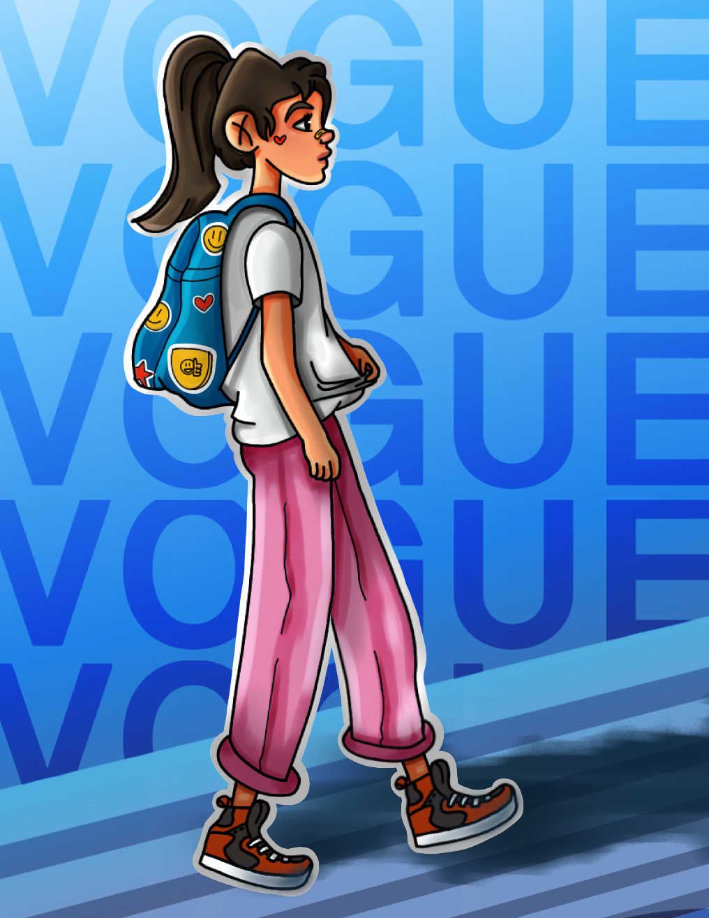 Walking - ibisPaint