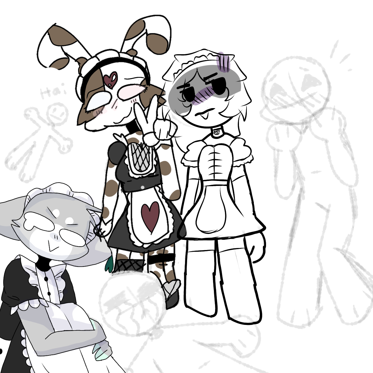 Maid collab - ibisPaint