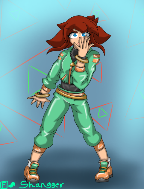 Rain Jojo Pose - ibisPaint