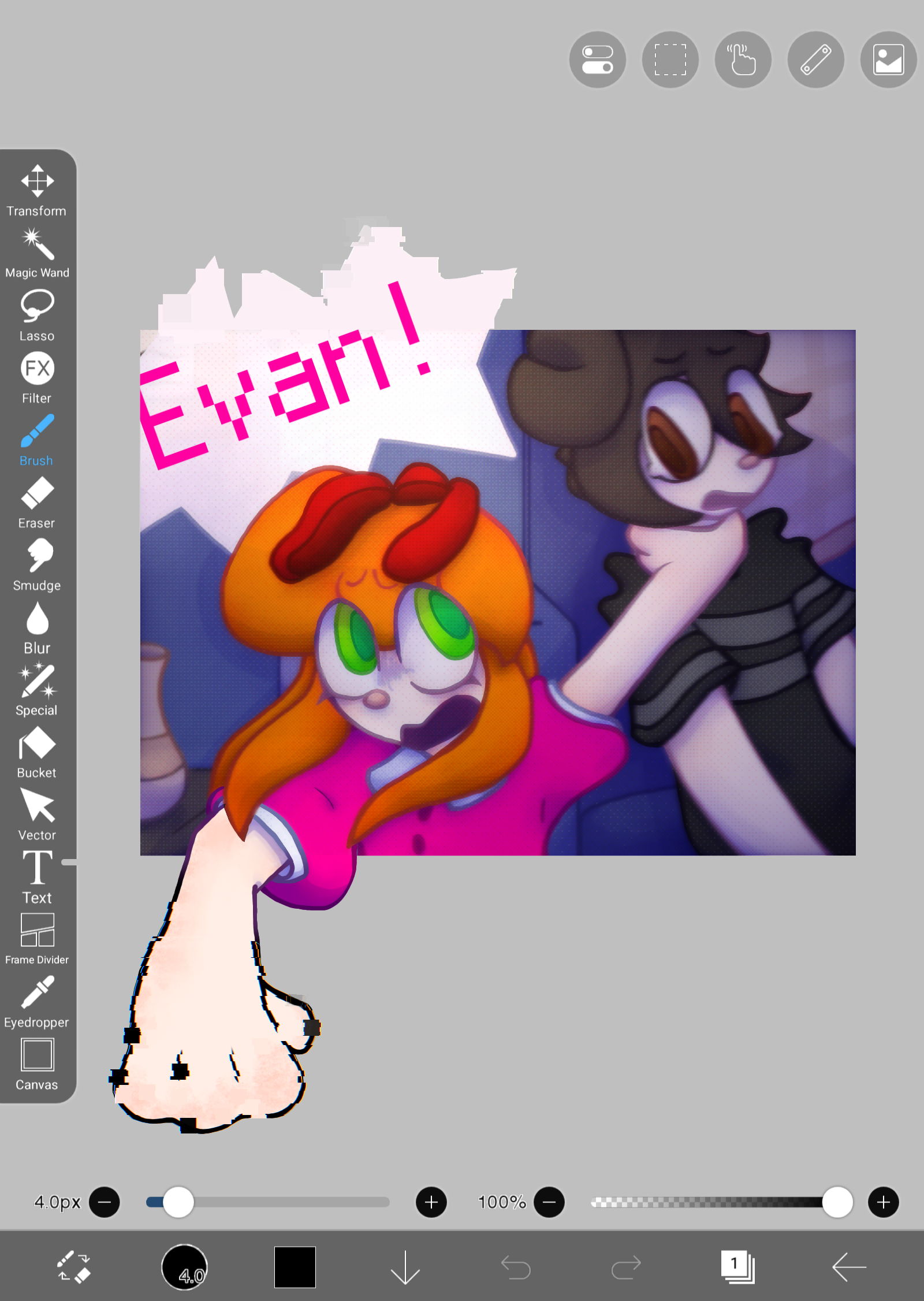 Falling Out of their Plain of Existence - ibisPaint