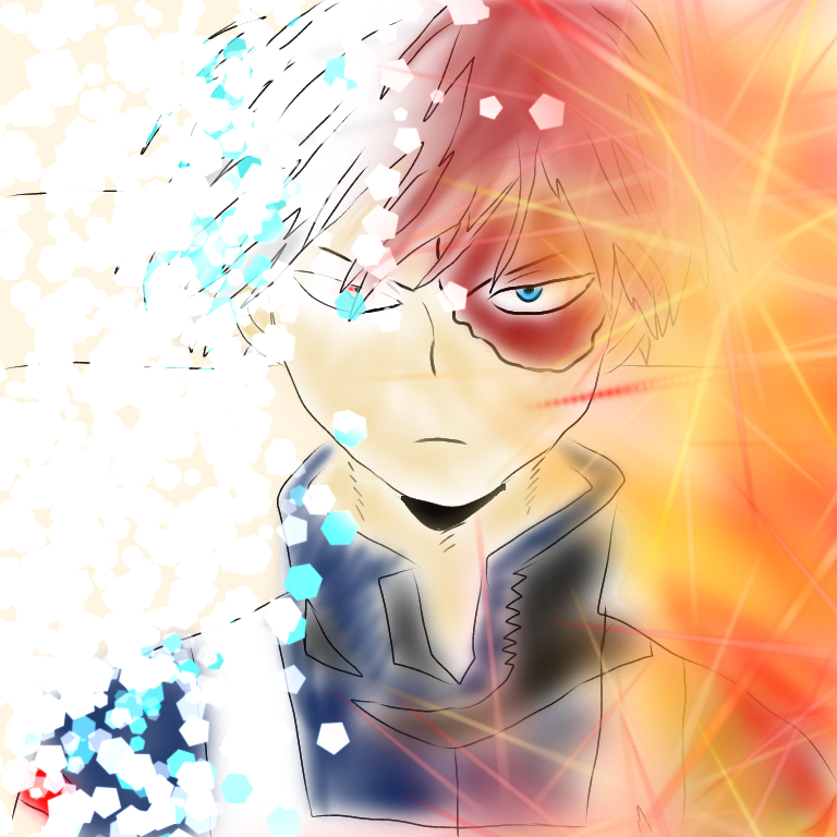 todoroki MHA - ibisPaint