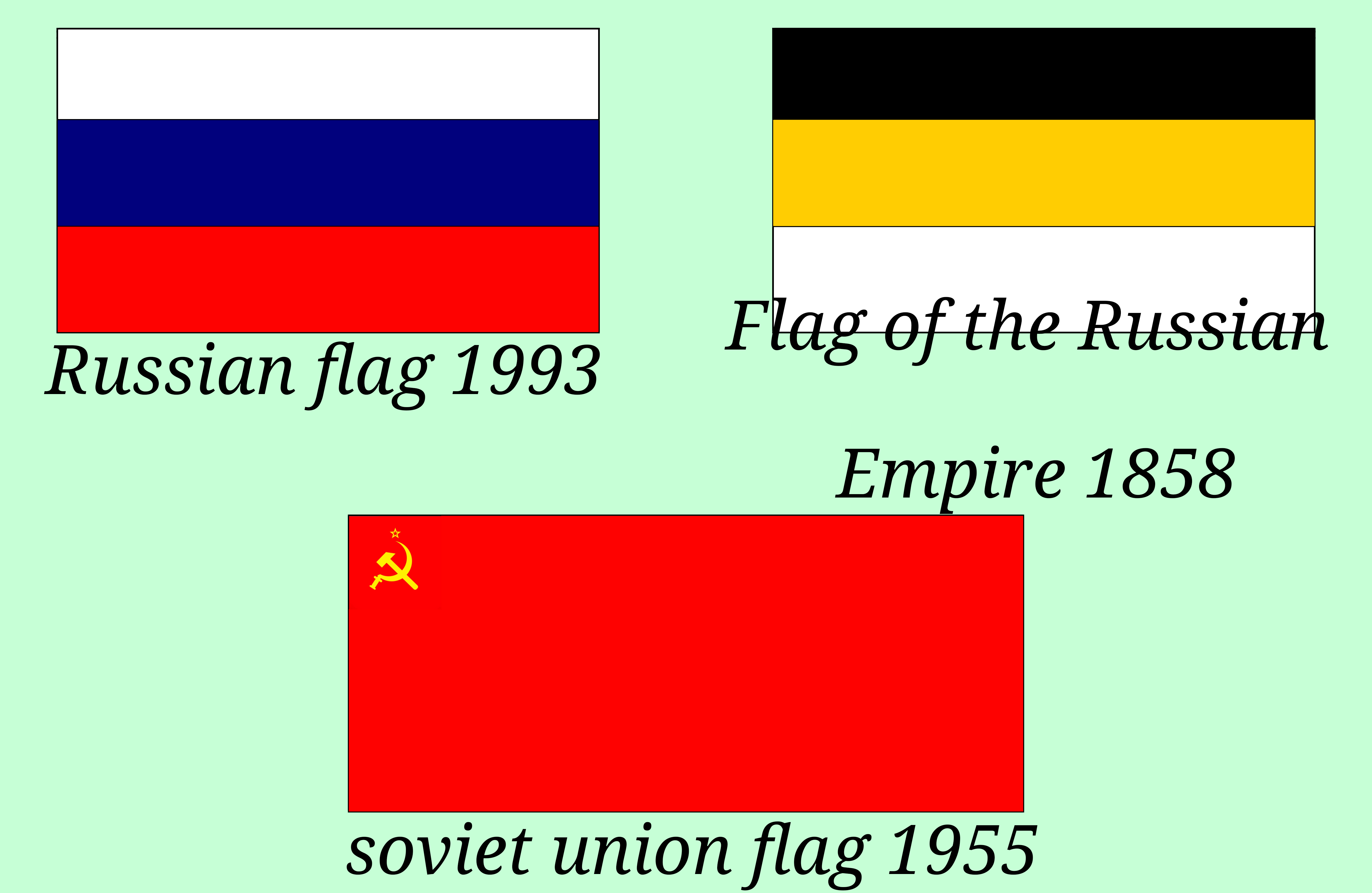 old russian flag - ibisPaint