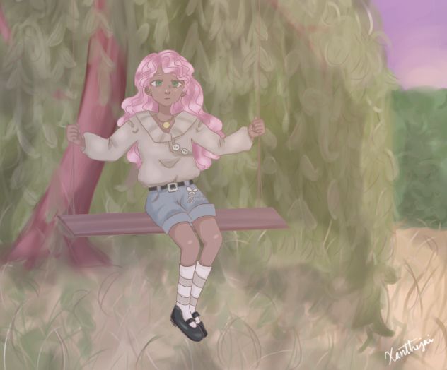 Weeping Willow - ibisPaint